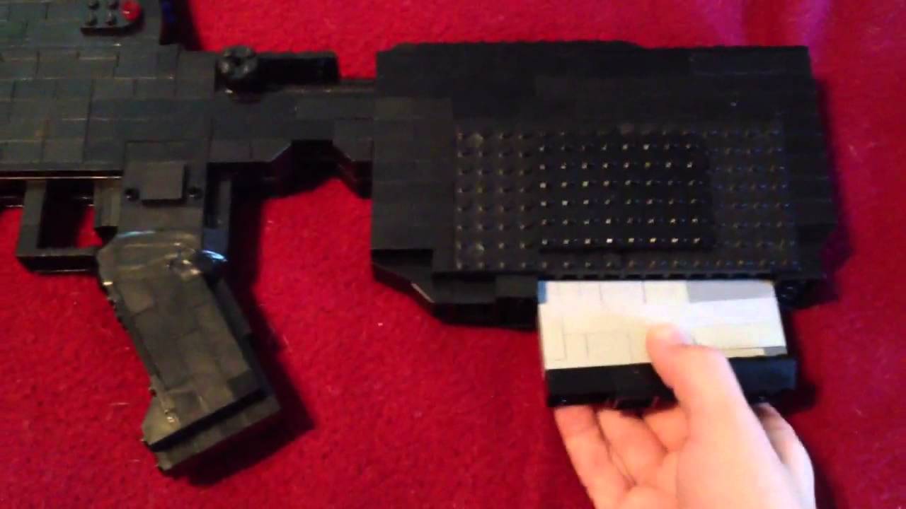 Lego Halo Battle Rifle - YouTube