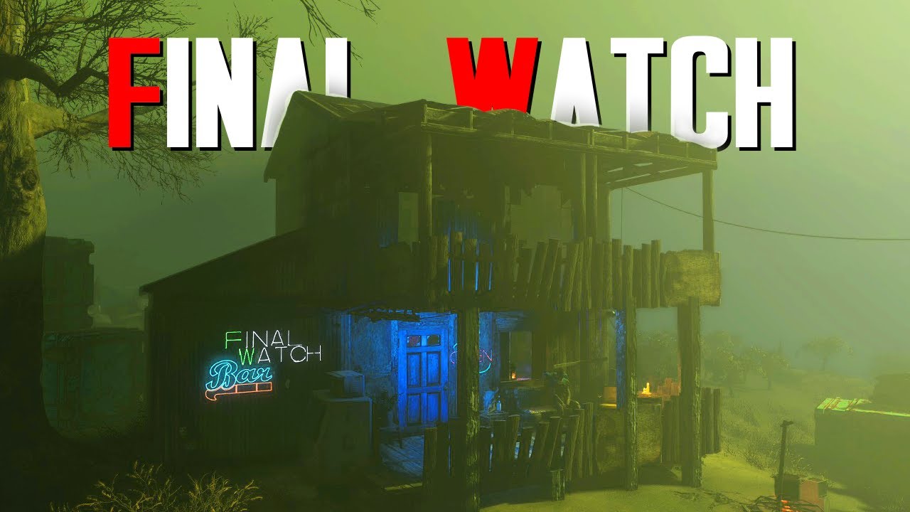 Fallout 4 Settlement Build: Final Watch Bar/Tavern - YouTube