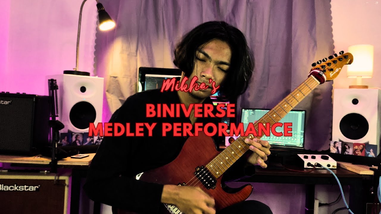 BINI MIKHA'S BINIVerse Medley Solo Performance (Instrumental Cover ...