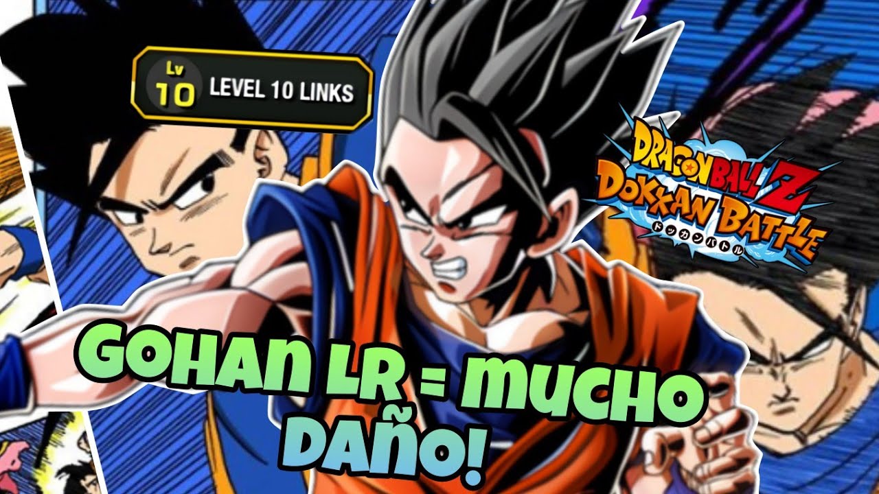 Muchísimo daño el personaje! Showcase Gohan LR AGL links al 10 ...
