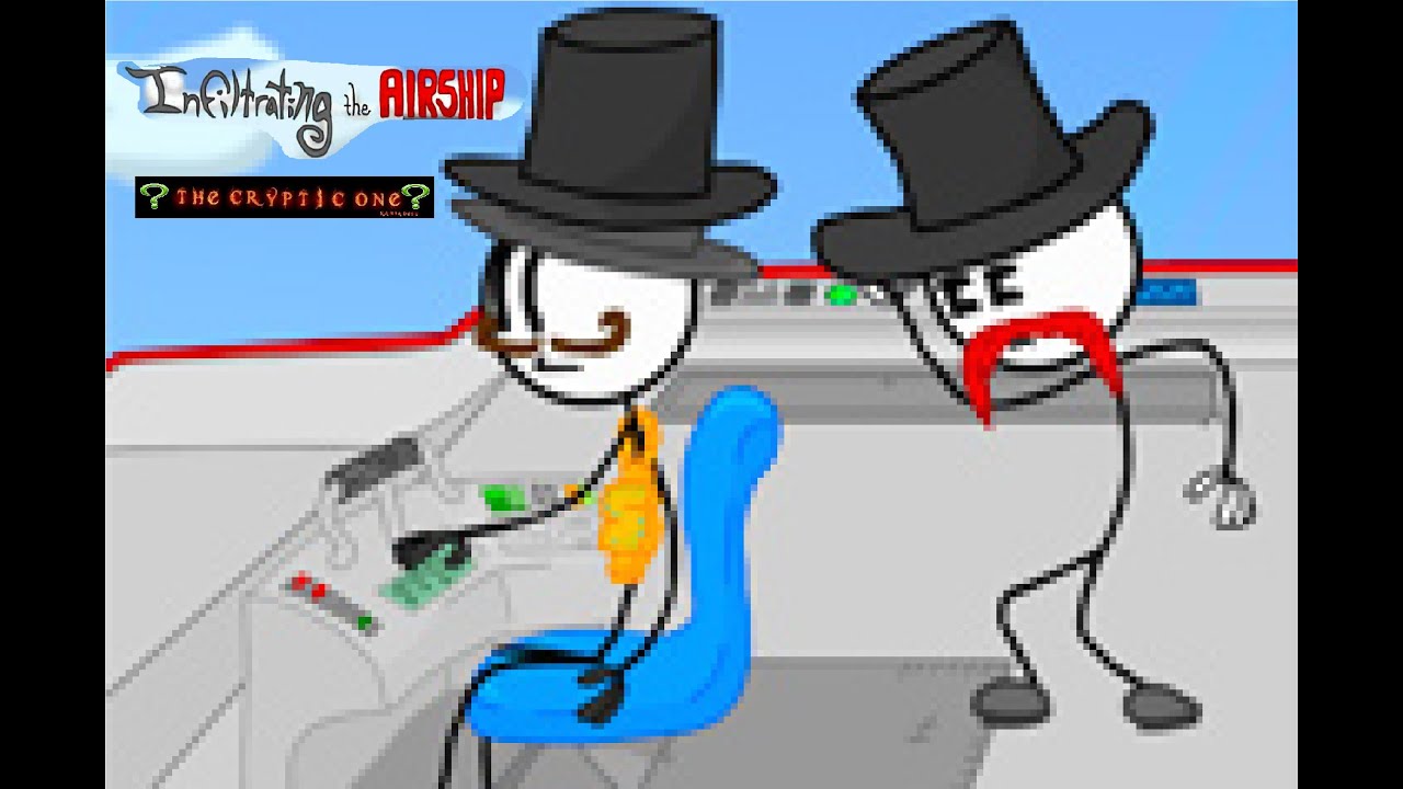 Infiltrating The Airship [Henry Stickmin Series] [Final] - YouTube