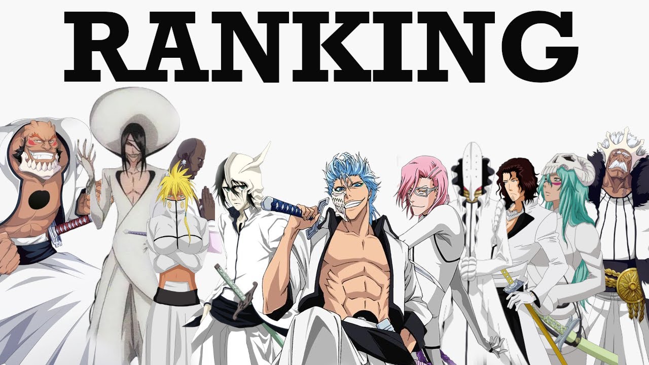 Ranking the Espada from BLEACH! | Worst to Best! - YouTube