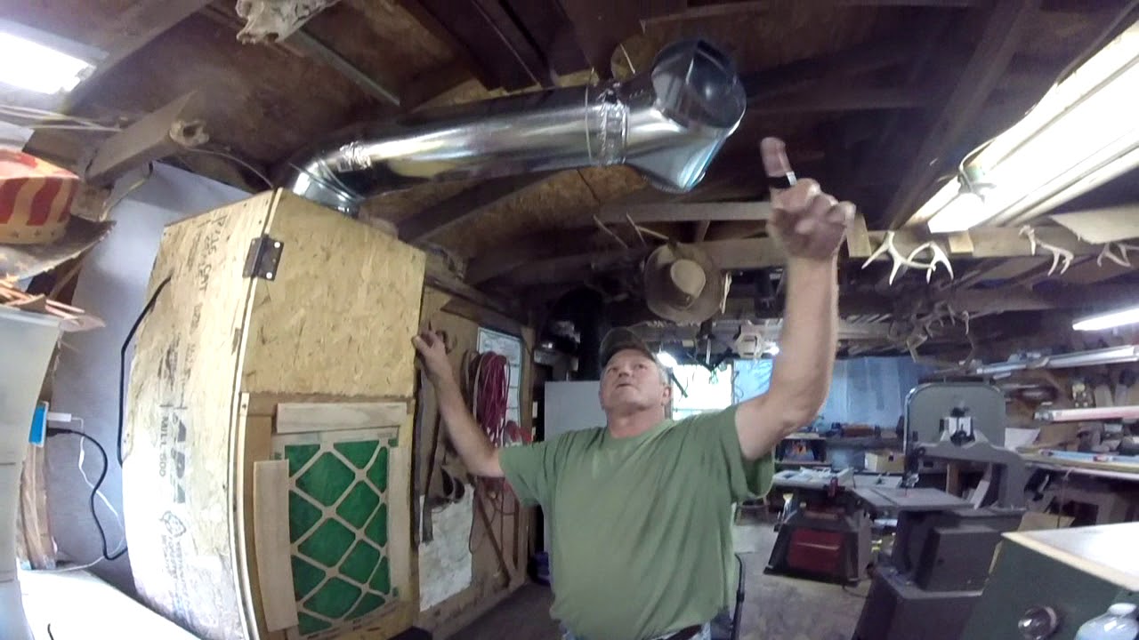 DIY Shop dust collector - YouTube