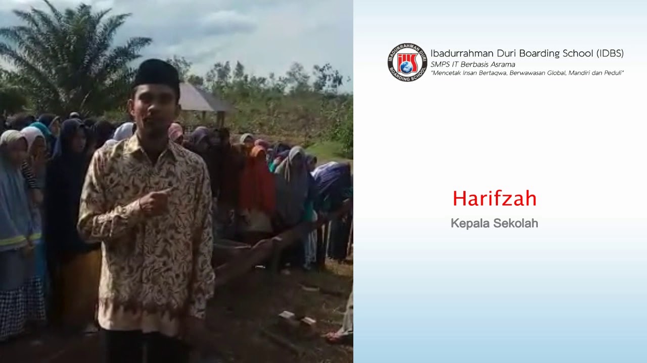Ayo Waqaf ke Ibadurrahman Duri Boarding School(IDBS) Duri - YouTube