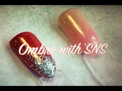 Ombre Red Sns Nails / In this post, we answered every possible question ...