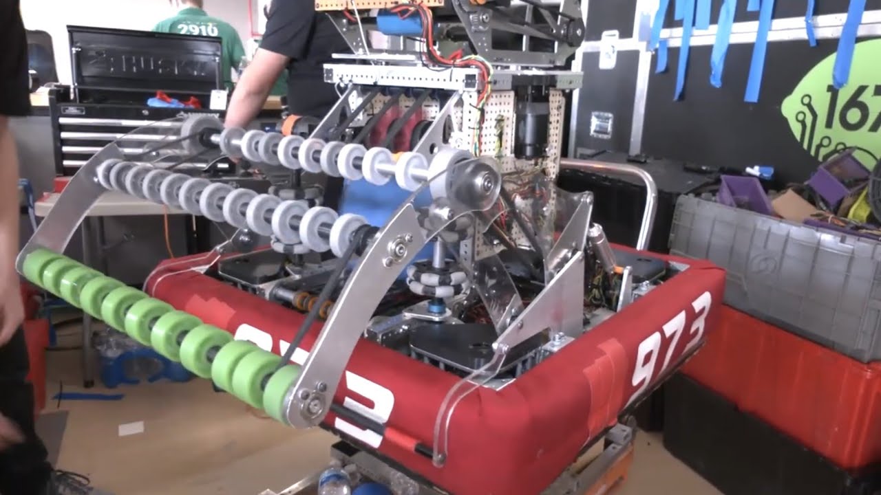Behind the Bumpers 973 Greybots Rapid React Robot - YouTube