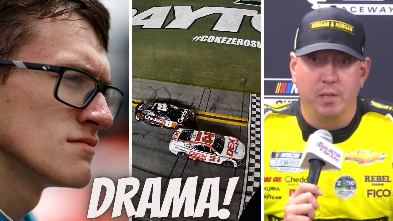 Kyle Busch Responds To Parker Retzlaff Controversy - YouTube