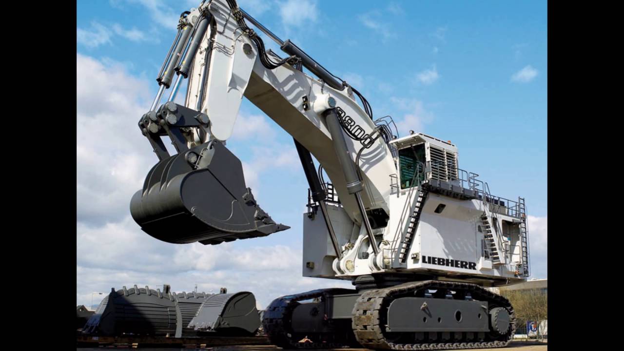 Liebherr R 9800 specs very big excavaotor - Equipment Review - YouTube