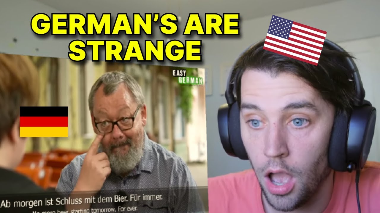 American reacts to common German Gestures & Expressions - YouTube