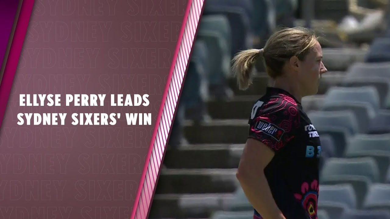 Ellyse Perry's Perfect All-Round Performance Crushes Renegades - YouTube