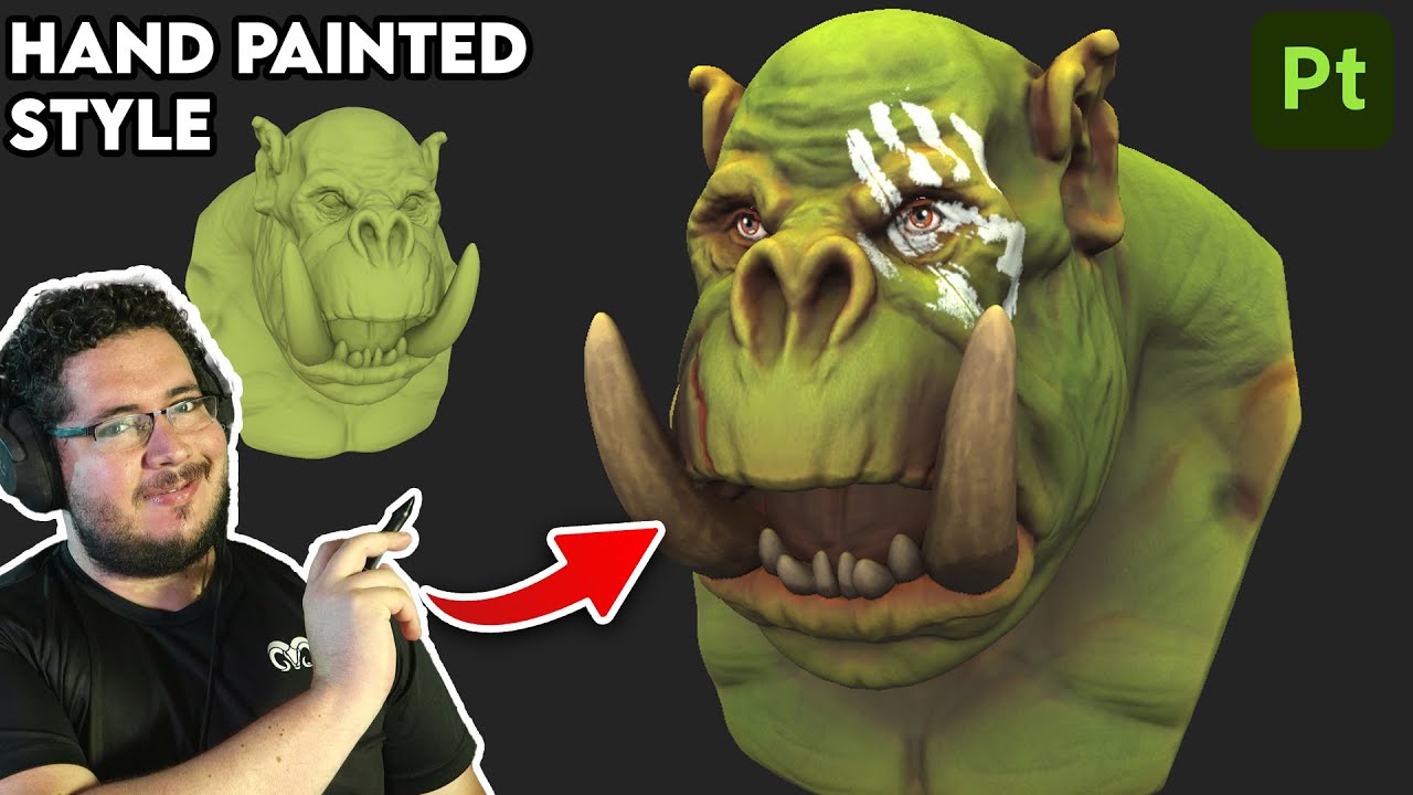 Stylized Textures Tutorial | Hand-Painted Style in Substance Painter ...