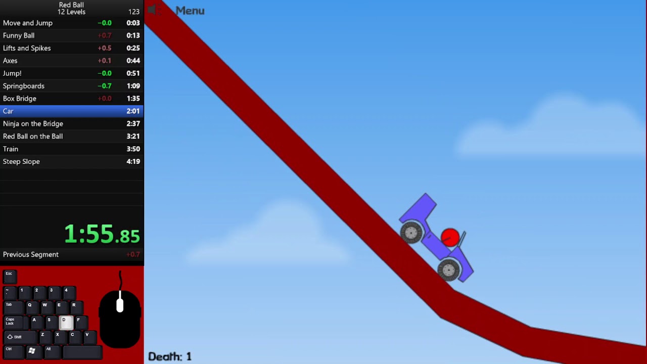 Red Ball 12 Levels Speedrun in 4:01.30 - YouTube