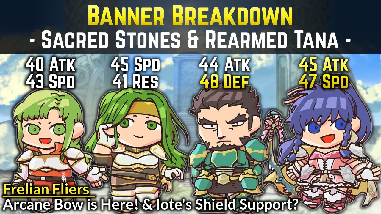 Rearmed Tana, Gilliam, Syrene, & Vanessa (Arcane Náströnd Bow) | Banner ...