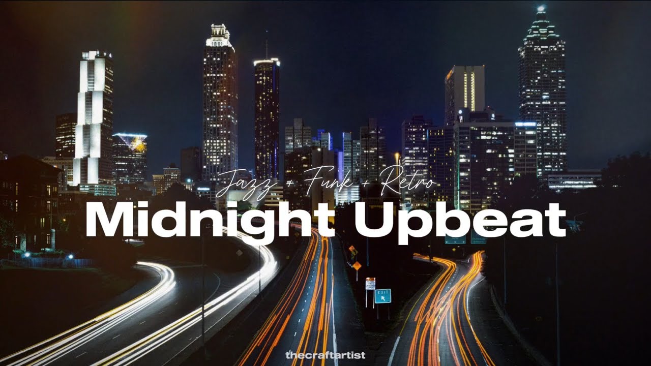 Midnight Upbeat - Jazz Funk Retro Music, Night Drive Music - YouTube