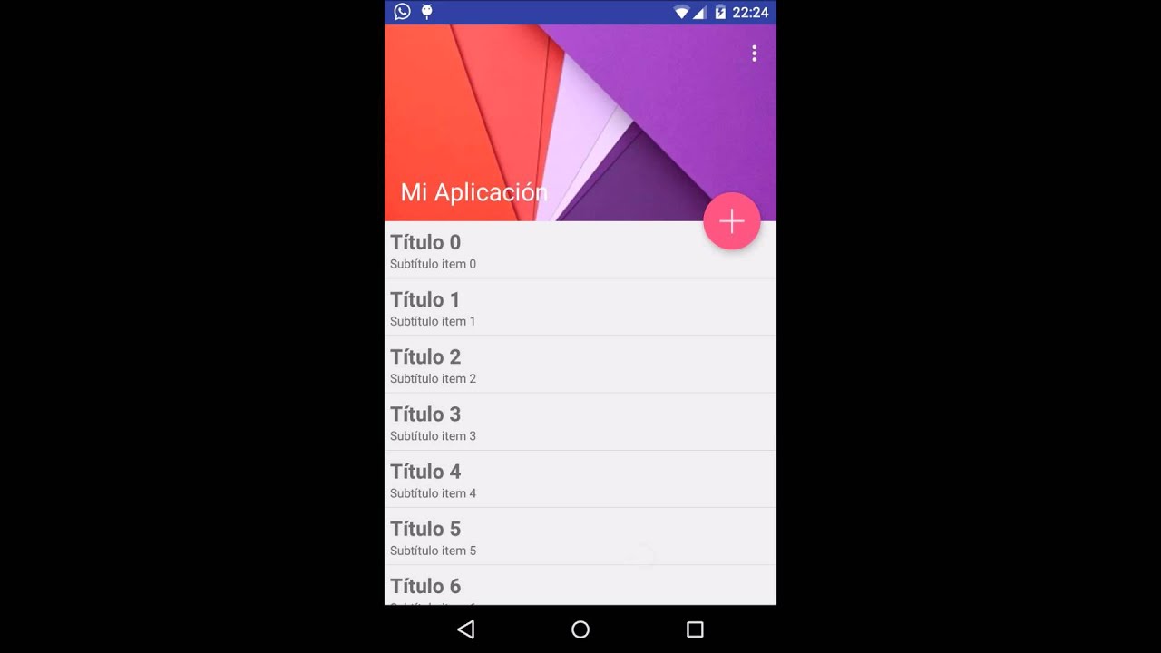 CoordinatorLayout 6/6 - YouTube