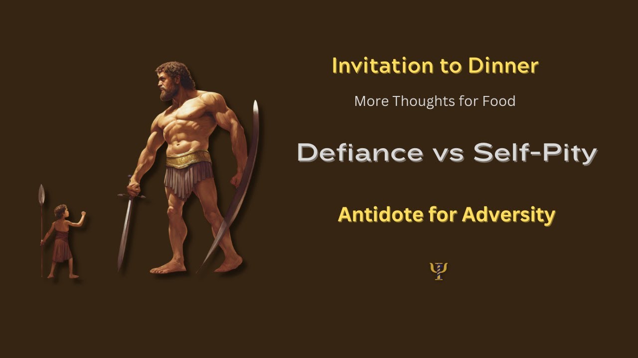 More on Defiance vs Self-Pity - YouTube