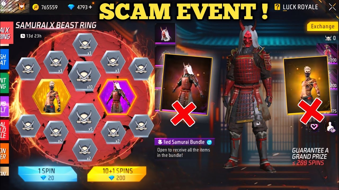 ZOMBIE SAMURAI BUNDLE RETURN| FREE FIRE NEW EVENT| FF NEW EVENT TODAY ...