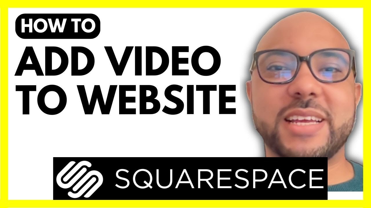 How to Add a Video to Your Squarespace Website - YouTube