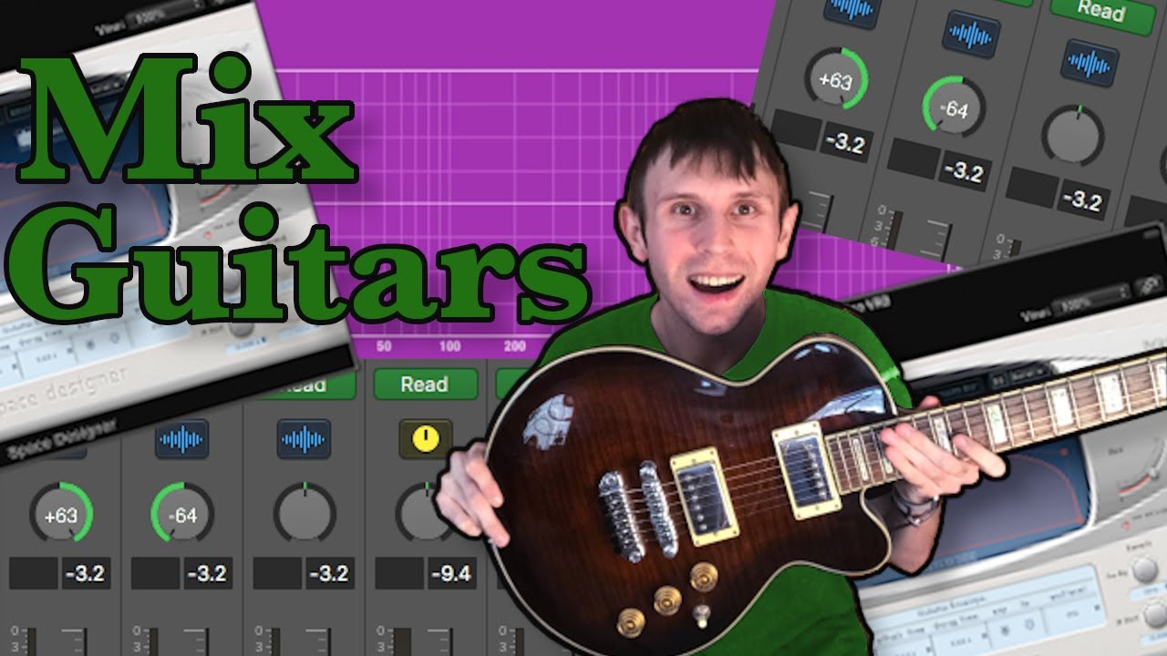 3 Stock Plugins How I Mix Guitars - YouTube