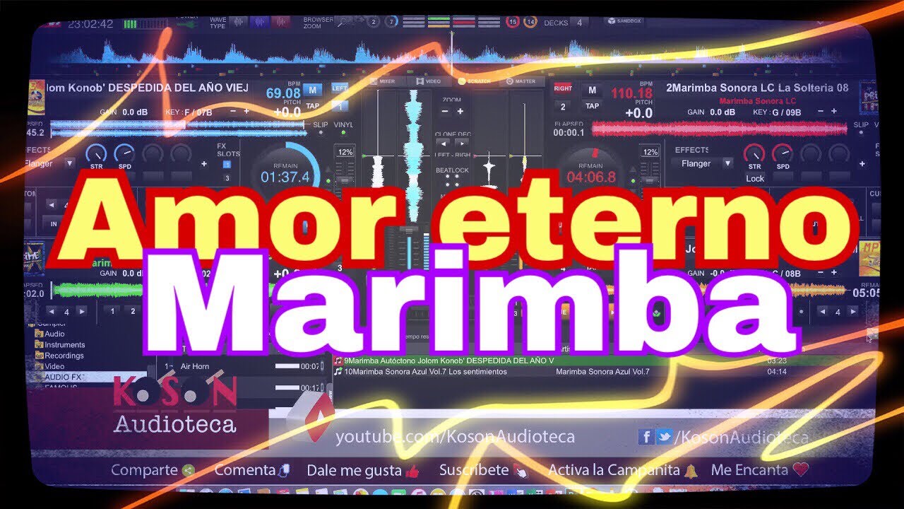 Marimba Sonora Quetzal Vol 2 "Amor Eterno" en Koson Audioteca - YouTube Music