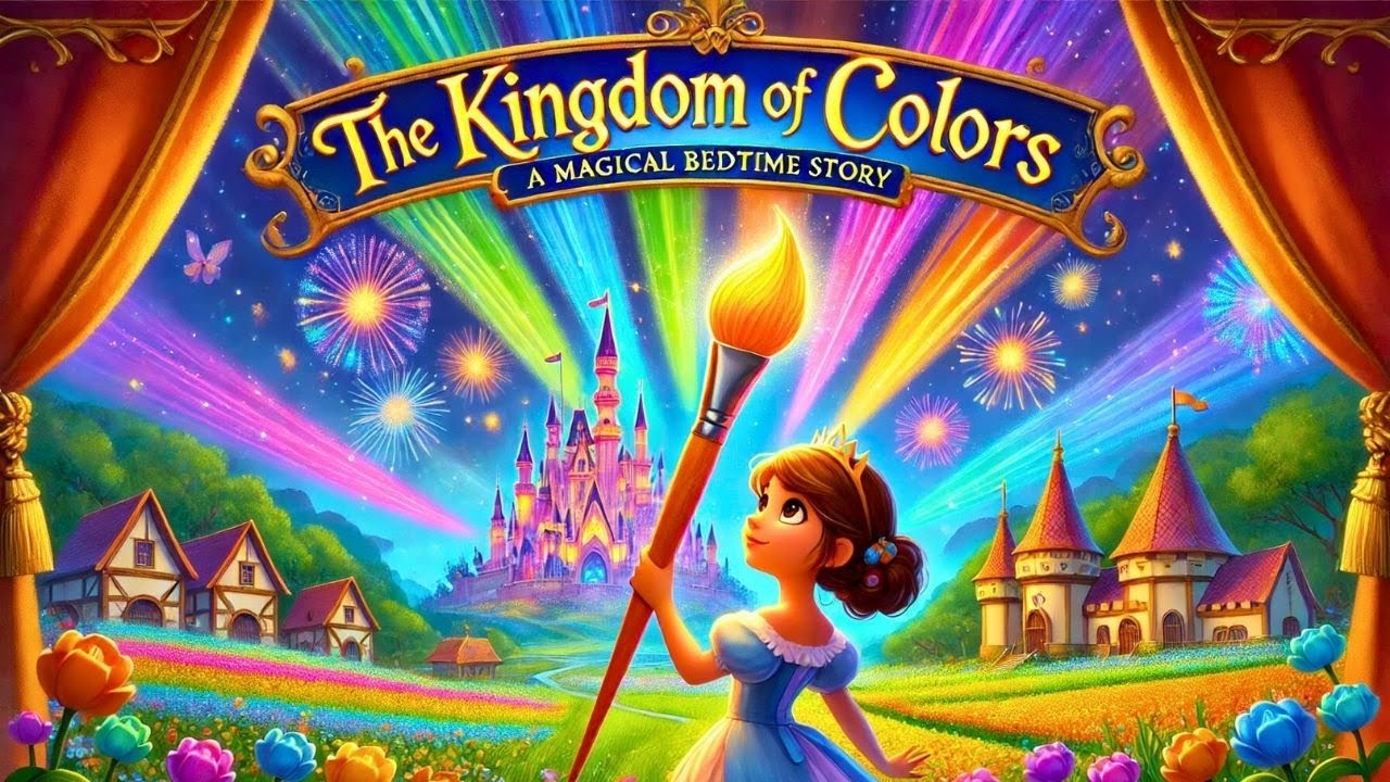 The Kingdom of Colors | A Magical Bedtime Story for Kids - YouTube