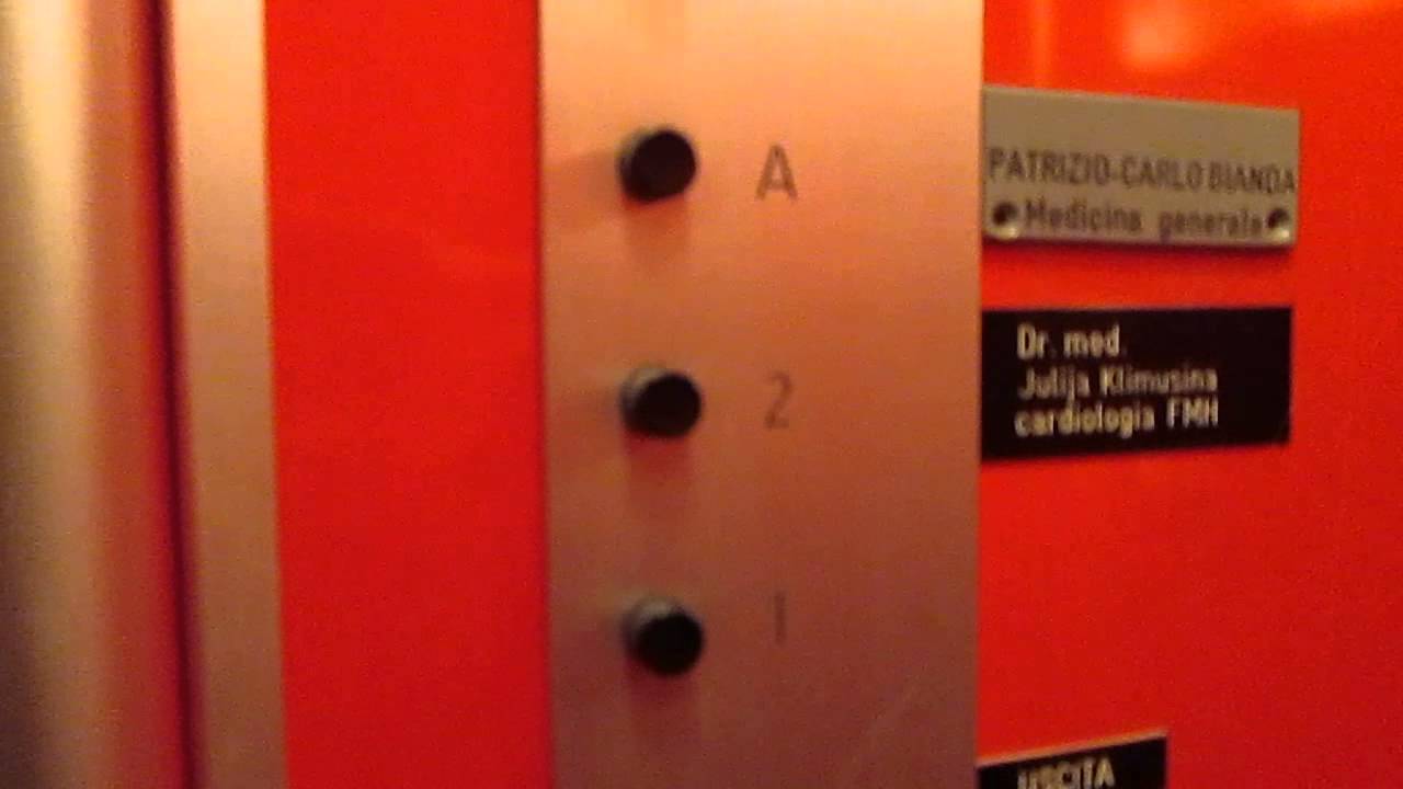 Lift Schindler @ Via Locarno 69, Losone Switzerland - YouTube