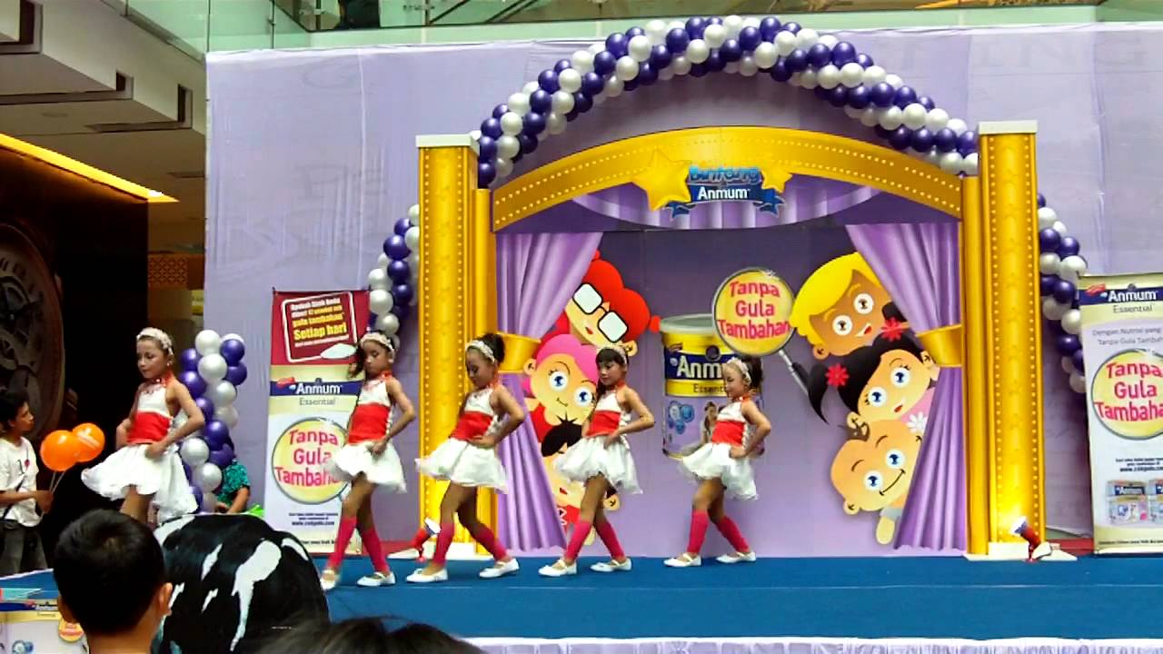 VIDEO ANAK BERBAKAT Tari BARBIE GIRL : Pamela, Amanda, Serelda, Raisya ...