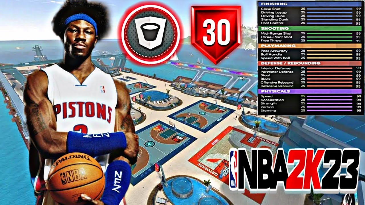 NBA 2K23 BEN WALLACE BUILD!! - YouTube