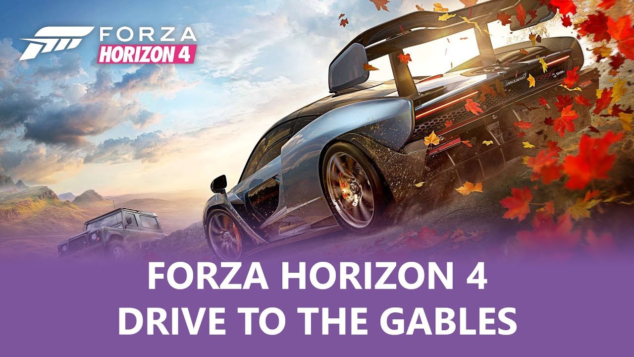 Forza Horizon 4 - Drive to The Gables - YouTube