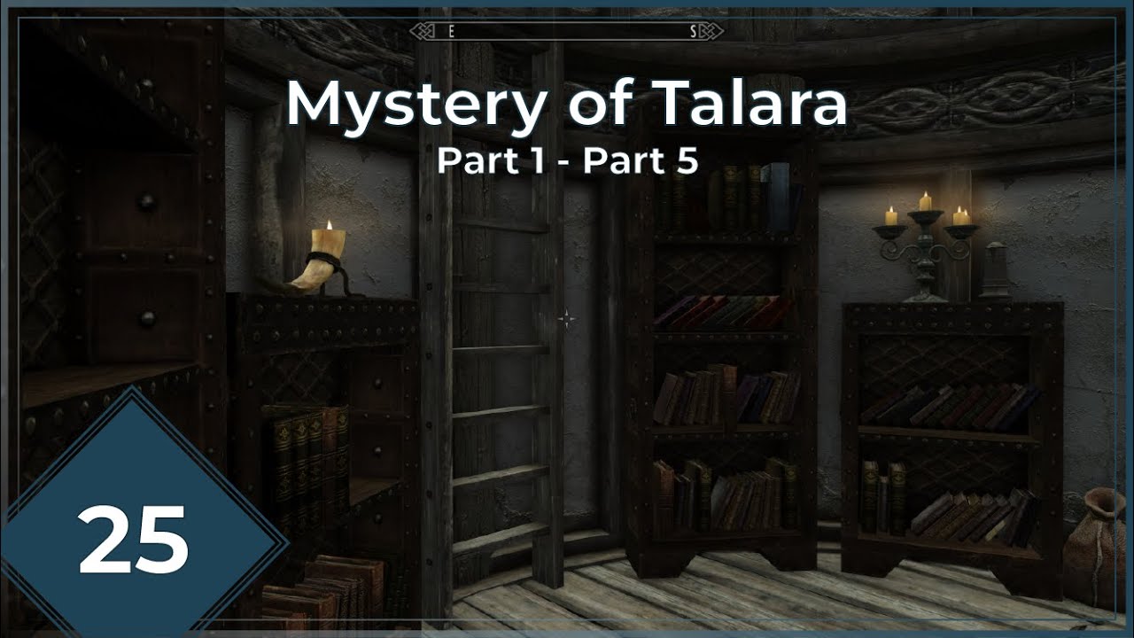 Mystery of Talara, Book Hoarder | SKYRIM - Part 25 - YouTube