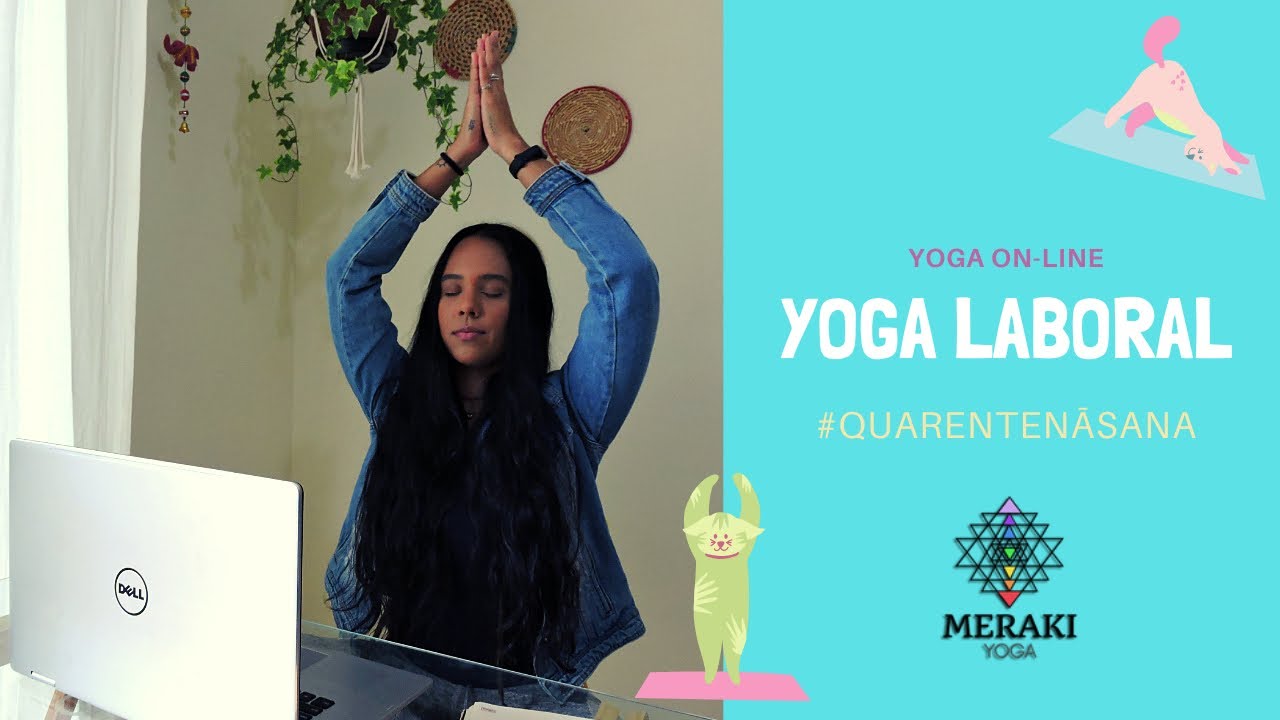 YOGA HOME OFFICE | Para quem trabalha muitas horas sentado - YouTube