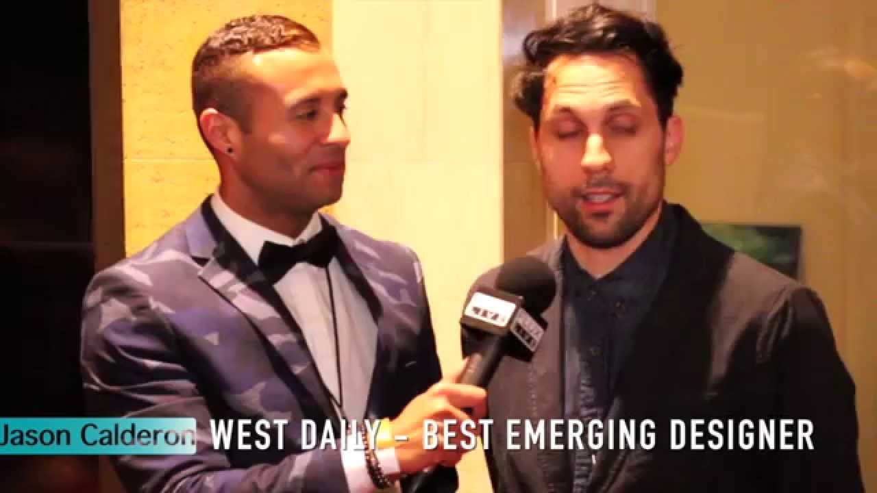 Jason Calderon of West Daily winner of PFSA Emerging Designer 2015 ...