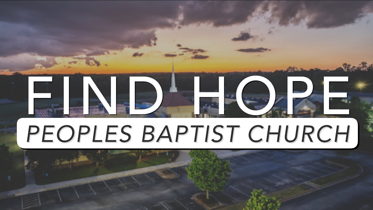 Peoples Baptist Church - Pastor Thomas Satterfield - YouTube
