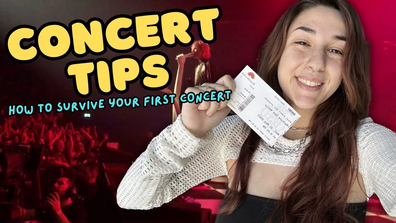 How to prepare for your first concert (tips and tricks) | Kendra ...