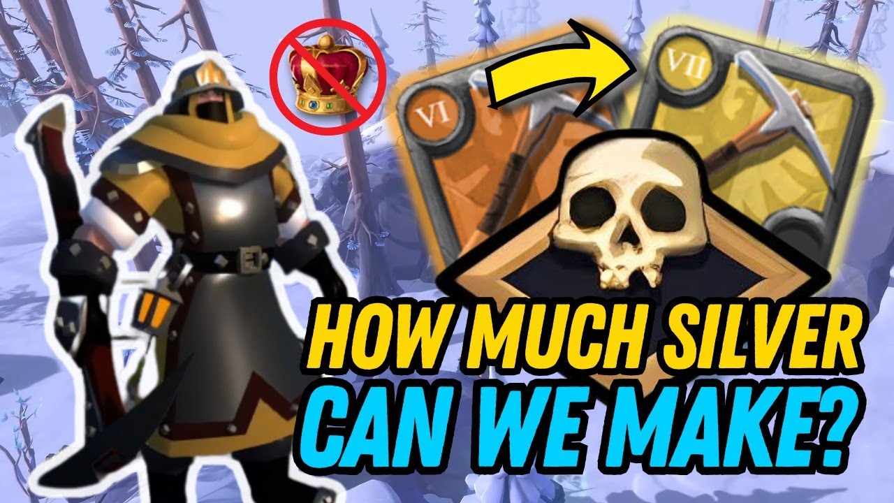 How Much Silver Can We Make Leveling Pickaxe from T6 to T7? | Albion ...