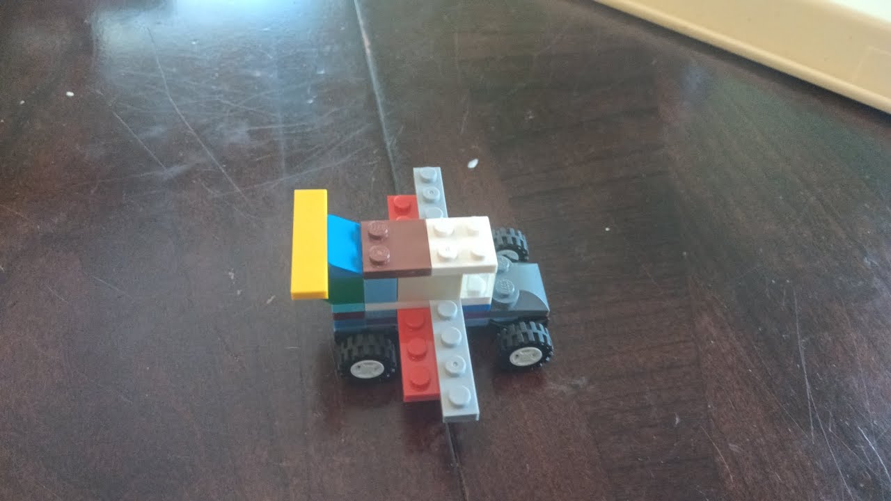 lego mini car / plane tutorial - YouTube