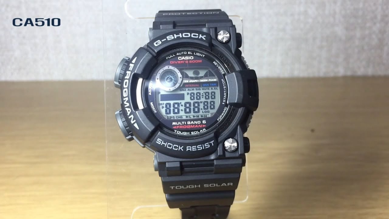 CASIO G-SHOCK GWF-1000 FROGMAN DETAIL VIEW ┃ 카시오 지샥 GWF-1000 프로그맨 디테일 뷰 ...
