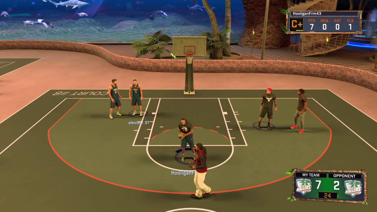 NEW NBA 2K17 BEST MY PARK GAMEPLAY | 6'2 PG SHARPSHOOTER DROPPED 16 ...