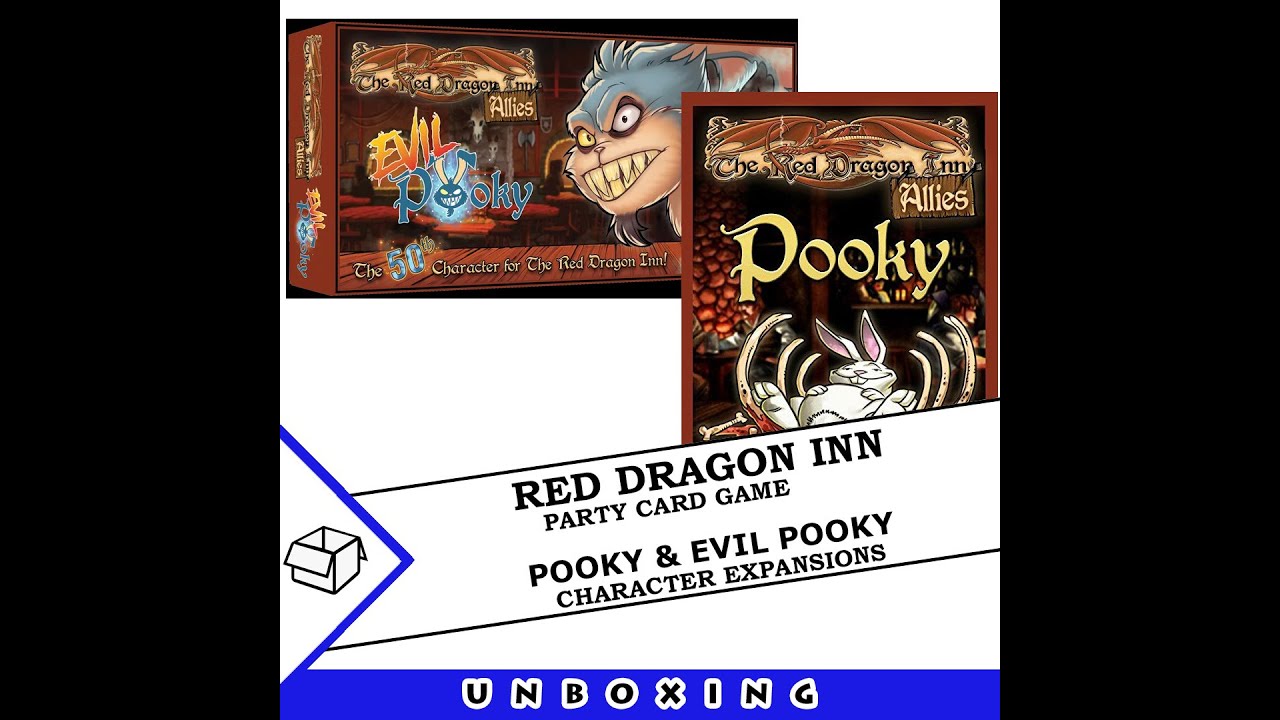 The Red Dragon Inn Allies: Pooky and Evil Pooky [2 different sets ...