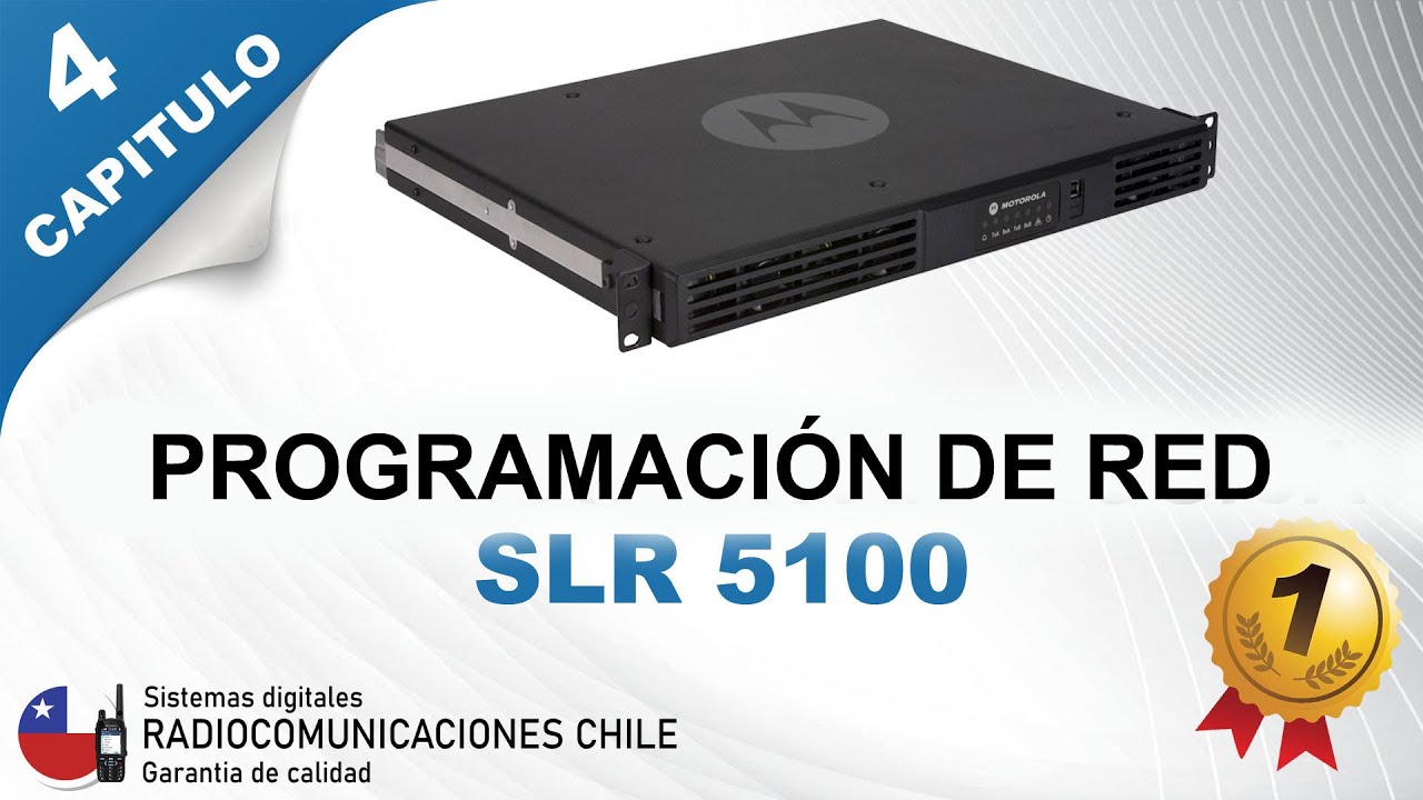 REPETIDOR MOTOROLA SLR5100 | Configuracion de RED | Bien Explicado Full ...