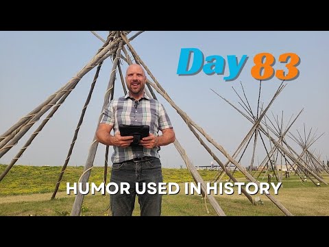 Humor used in history, Day 83 of 365-day video challenge - YouTube