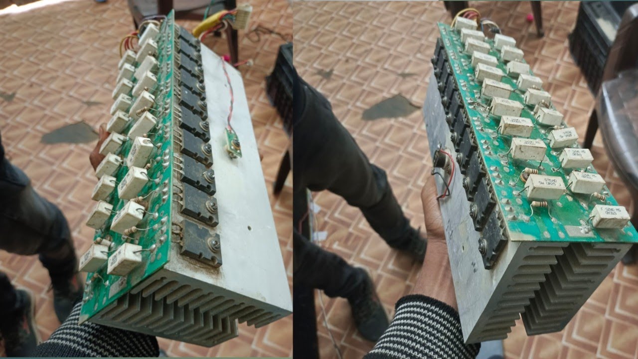 4000 watt amplifier side board | 4000 watt amplifier board 😎😎 - YouTube