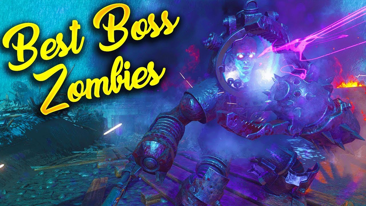 Top 5 Bosses in Call of Duty Zombies History! (Not Boss Fights) - YouTube