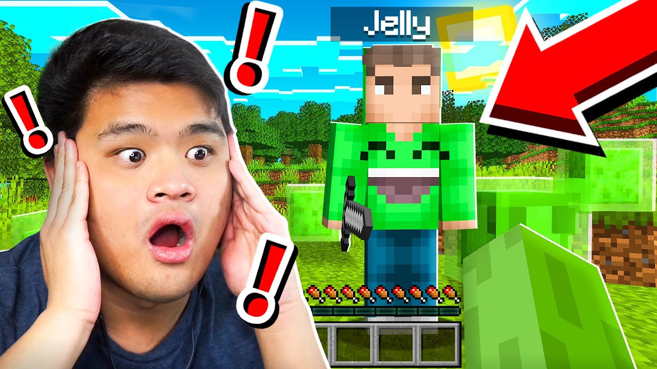 I Found JELLY in My MINECRAFT WORLD! - YouTube