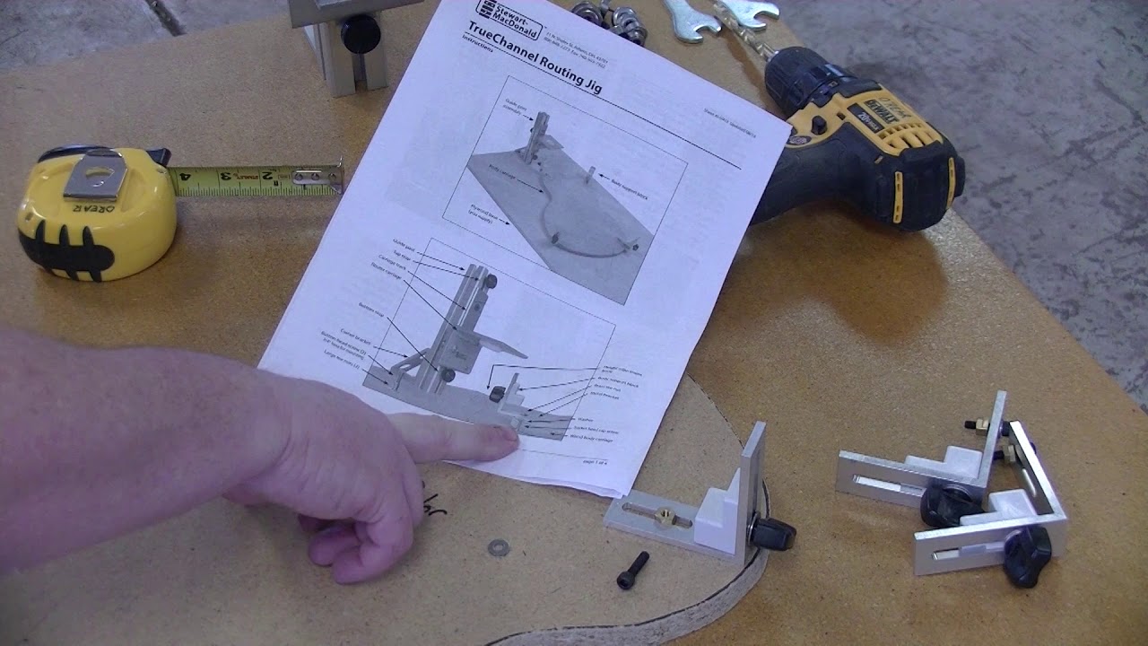StewMac TrueChannel binding router jig assembly | RATTLECAN GUITAR ...