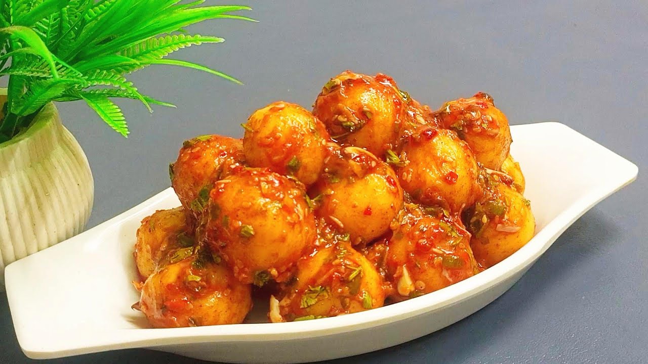 Chewy Potato Balls | Chewy Korean Potato Balls | Korean Potato Balls ...