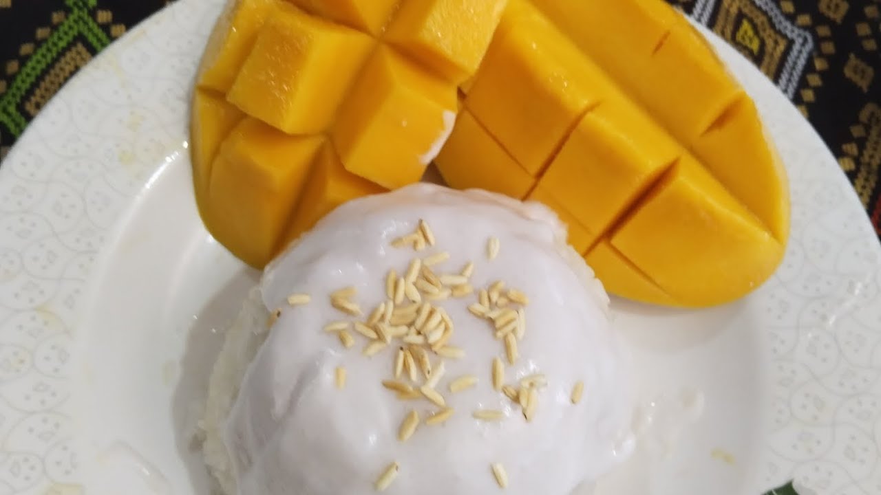 resepi pulut mangga,pauh,pelam sedak jetak ikotlah nama gapo pon...😆🫣😚 ...