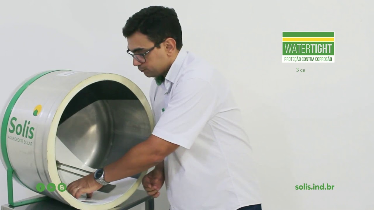 Solis: O melhor e mais durável aquecedor solar do Brasil - YouTube