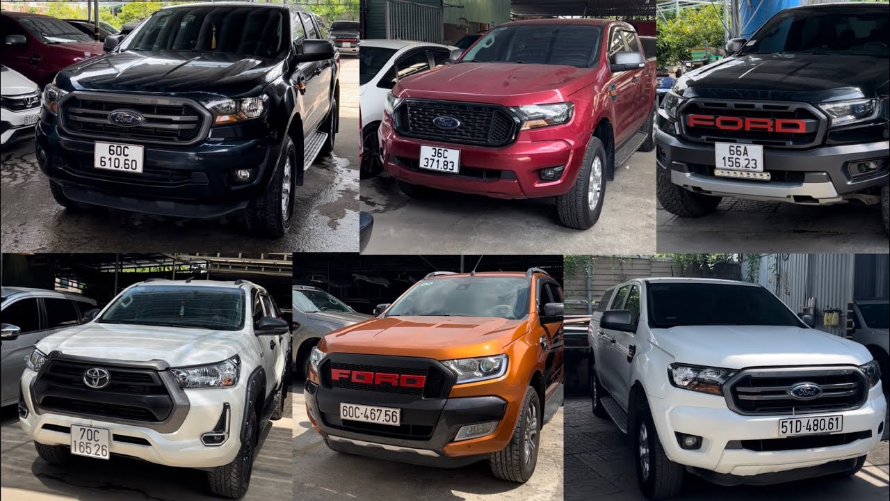 🚘Giảm mạnh giá kho xe bán tải cũ, chỉ từ 430 củ : Hilux, Ranger Xls ...