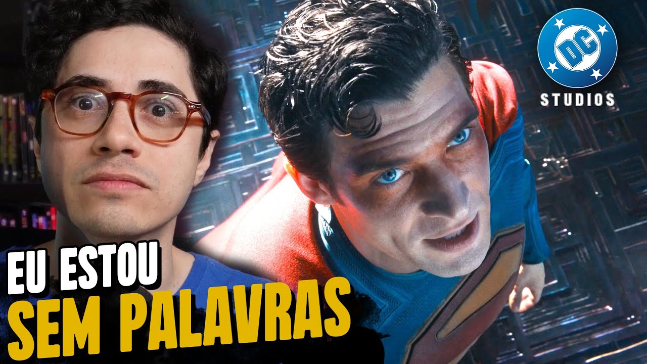 ESTOU SEM PALAVRAS! SUPERMAN TRAILER FINAL - REAÇÃO do MARCELO - YouTube